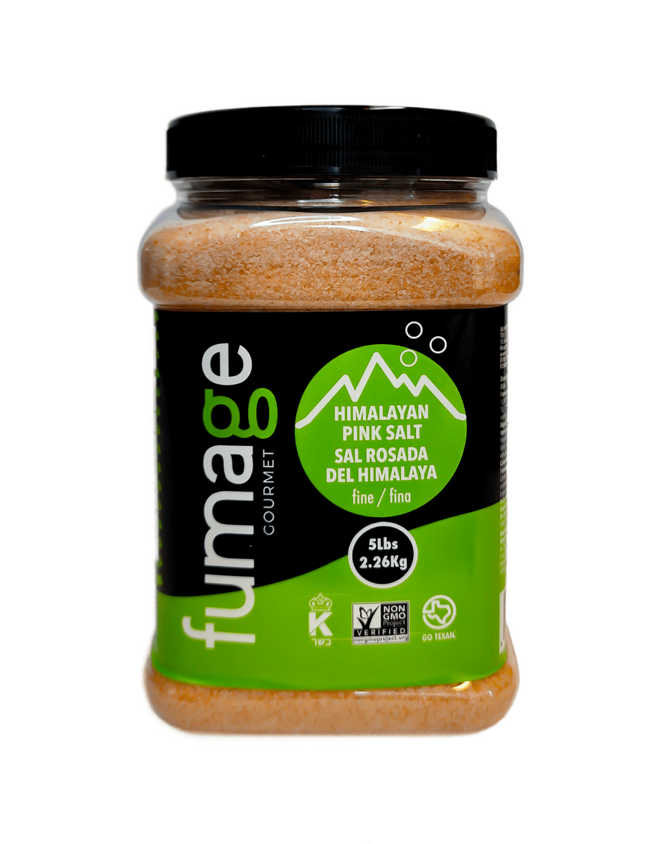 Himalayan Pink Salt Fine 5 Lbs / 2.26 Kg – FumageGourmet