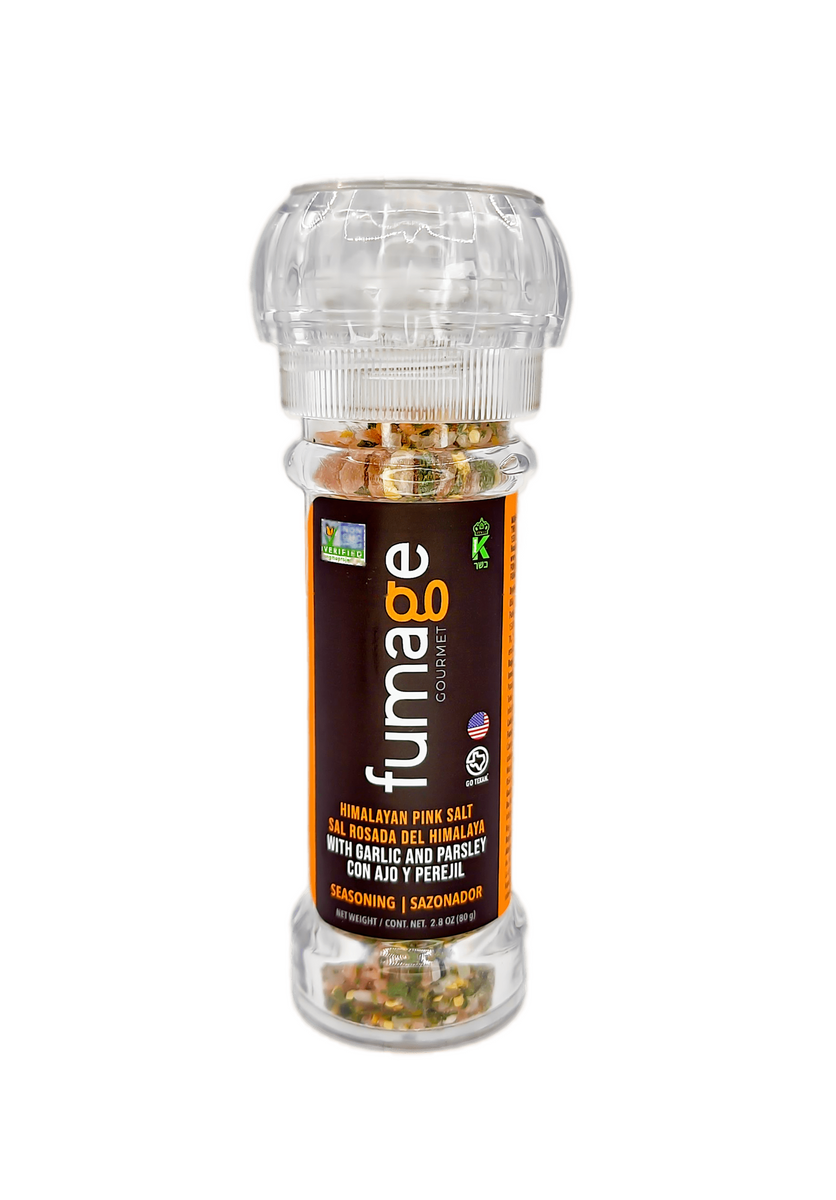HIMALAYAN PINK SALT WITH GARLIC & PARSLEY 80 gr / 2.8 Oz – FumageGourmet